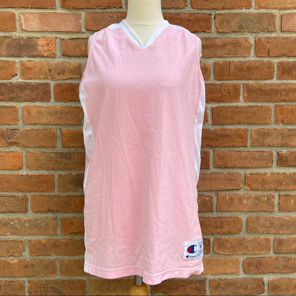 Champion | Tops | Champion Pink Basketball Jersey | Poshmark